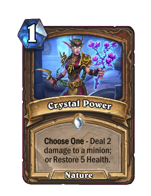 Crystal Power (boss) - Hearthstone Wiki