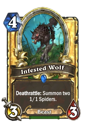 Infested Wolf - Hearthstone Wiki