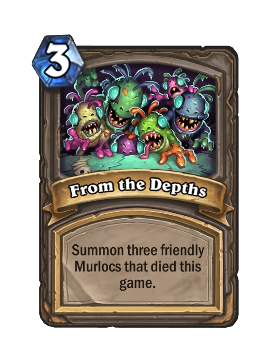 From the Depths (boss) - Hearthstone Wiki