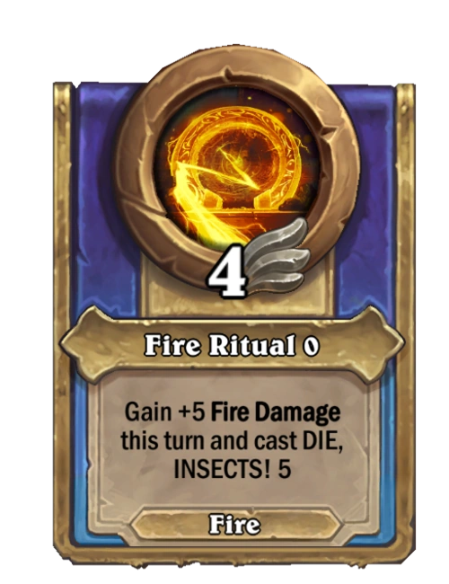 Mercenaries/Fire Ritual 1 - Hearthstone Wiki
