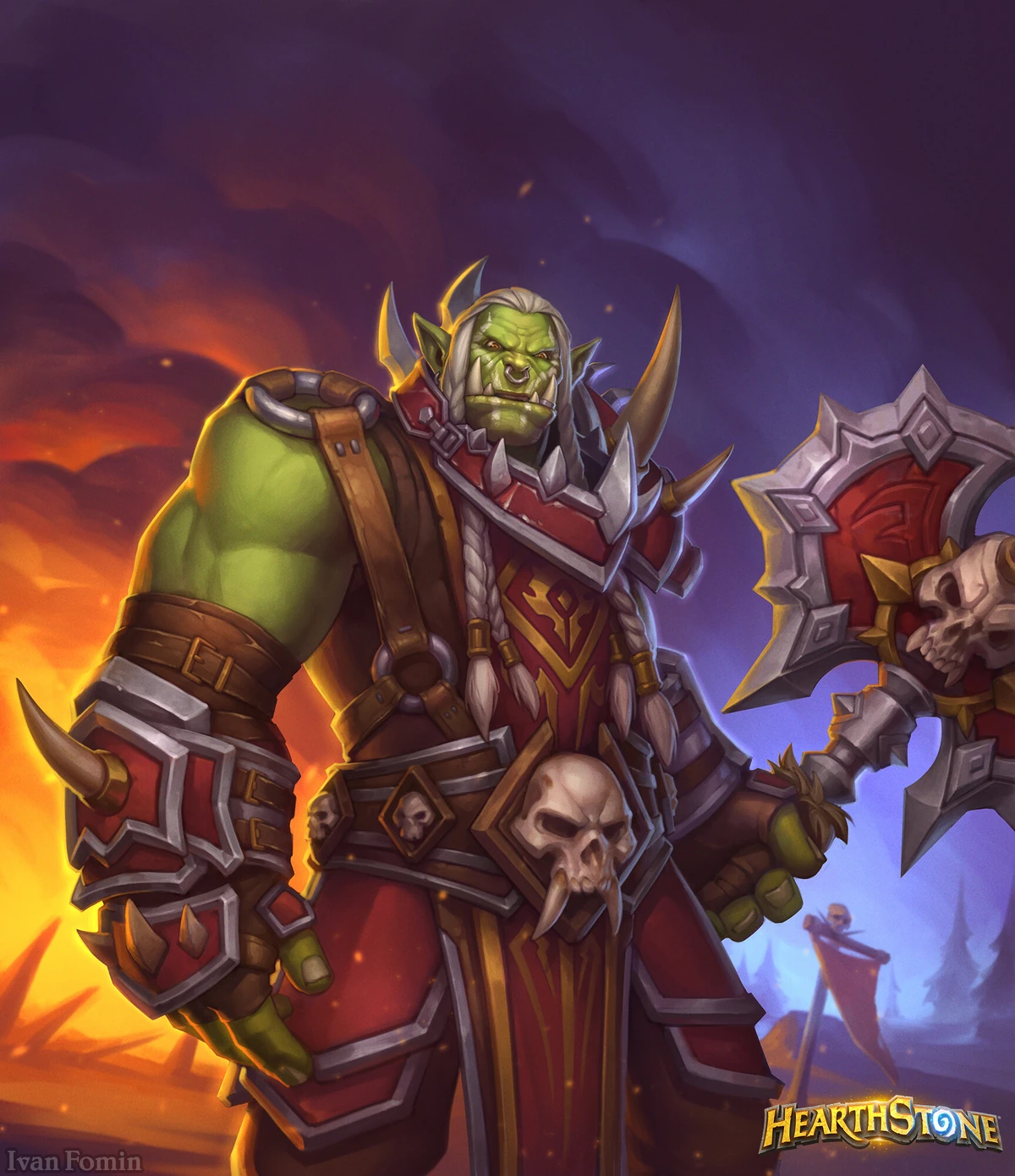 Varok Saurfang (Book of Heroes minion 2) - Hearthstone Wiki