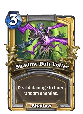 Shadow Bolt Volley - Hearthstone Wiki