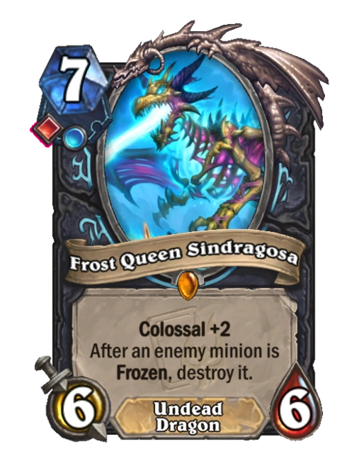 Frost Queen Sindragosa - Hearthstone Wiki
