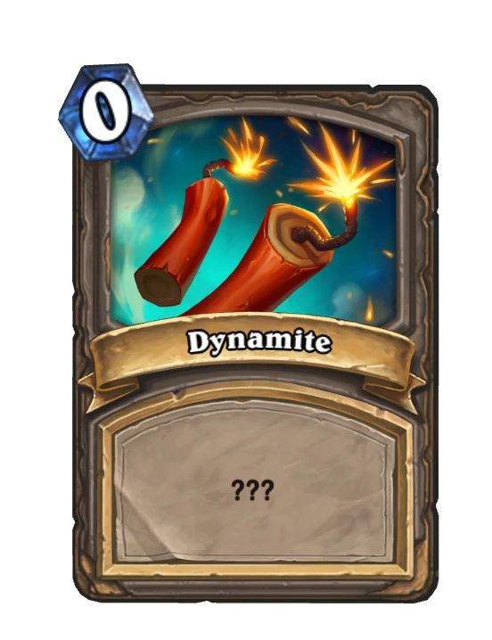 Dynamite (85948) - Hearthstone Wiki
