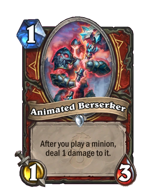 Animated Berserker (Core) - Hearthstone Wiki