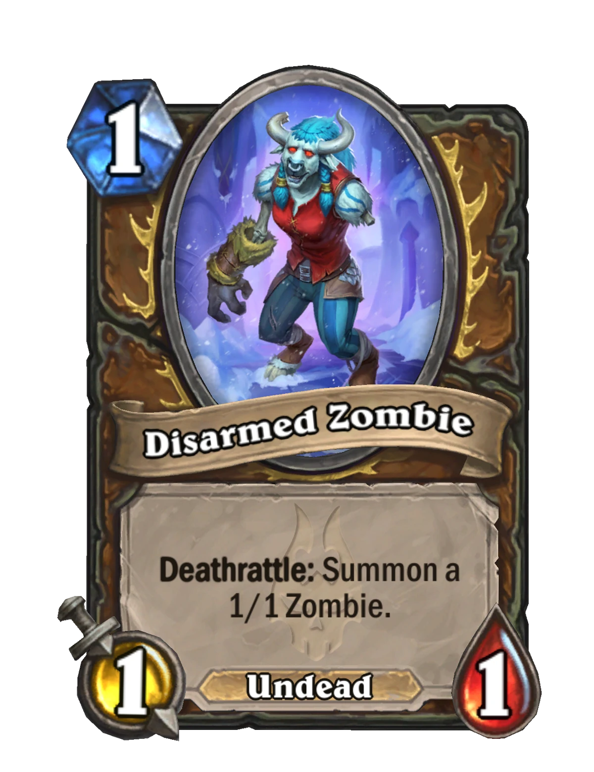 Disarmed Zombie - Hearthstone Wiki