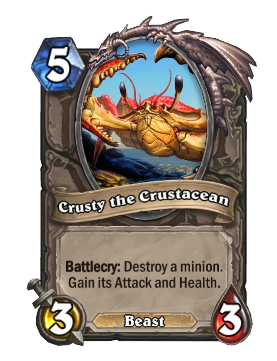 Crusty the Crustacean - Hearthstone Wiki