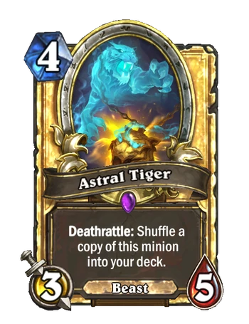Astral Tiger - Hearthstone Wiki