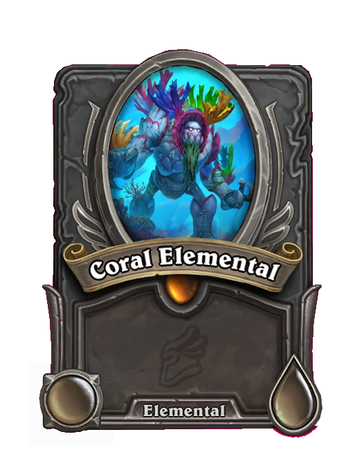 Mercenaries/Coral Elemental (87316) - Hearthstone Wiki