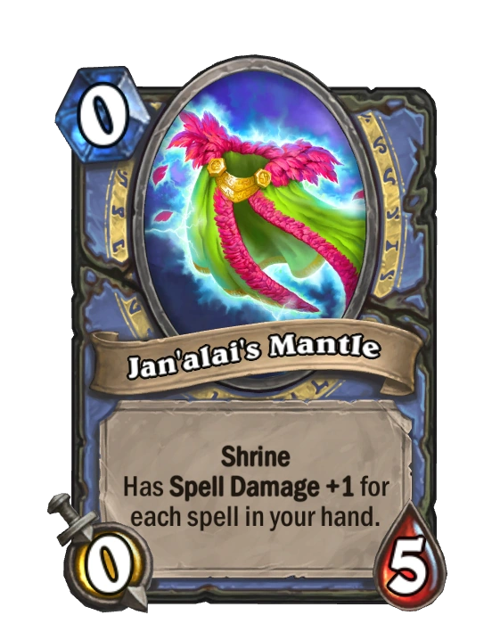 Jan'alai's Mantle - Hearthstone Wiki