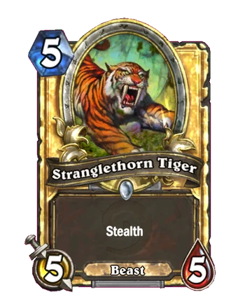 Stranglethorn Tiger - Hearthstone Wiki