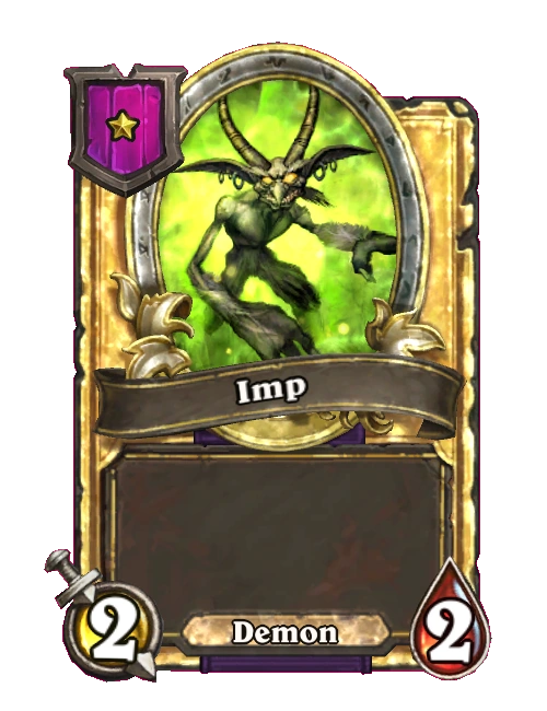 Battlegrounds/Imp (golden) - Hearthstone Wiki