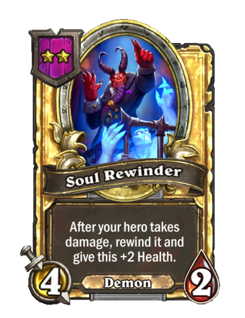 Battlegrounds/Soul Rewinder (golden) - Hearthstone Wiki