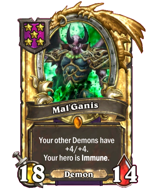 Battlegrounds/Mal'Ganis (golden) - Hearthstone Wiki