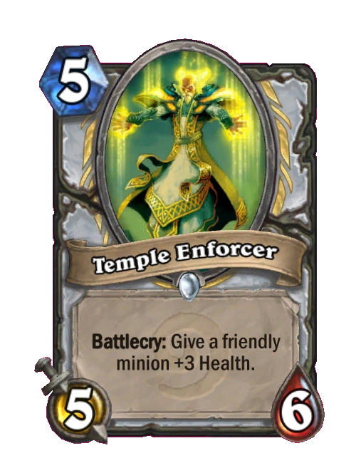 Temple Enforcer - Hearthstone Wiki