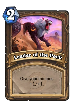 Data:Cards/Leader of the Pack(204) - Hearthstone Wiki
