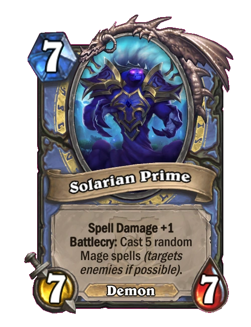 Astromancer Solarian - Hearthstone Wiki