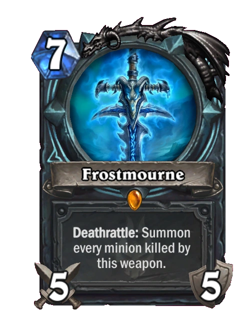 Frostmourne (Prologue boss) - Hearthstone Wiki