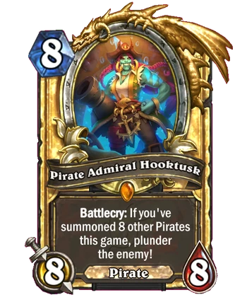 Pirate Admiral Hooktusk - Hearthstone Wiki