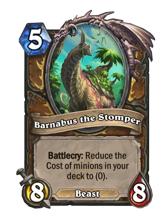 Barnabus the Stomper - Hearthstone Wiki
