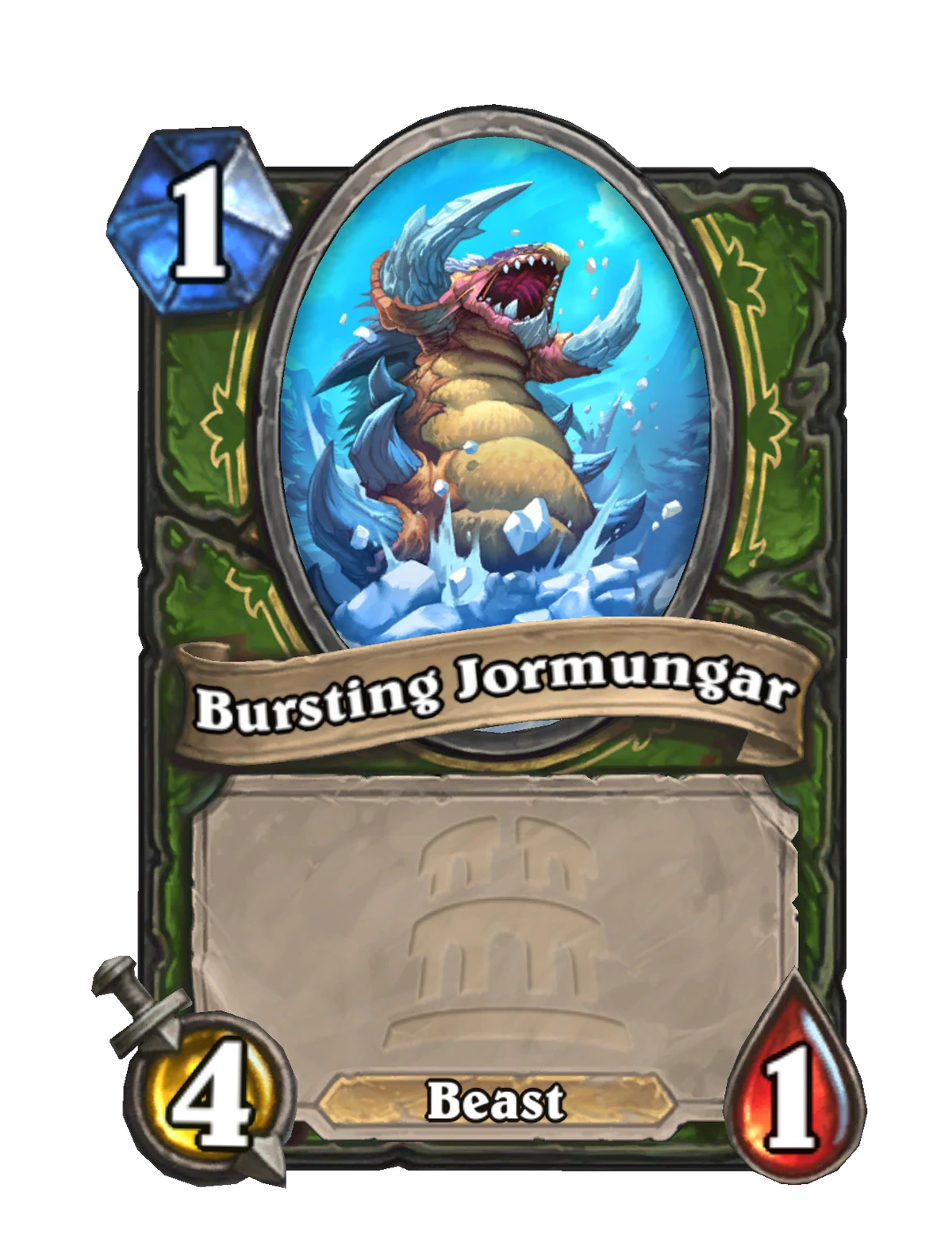 Bursting Jormungar - Hearthstone Wiki