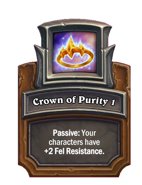 Mercenaries/Crown of Purity 1 - Hearthstone Wiki