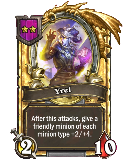 Battlegrounds/Yrel (golden) - Hearthstone Wiki