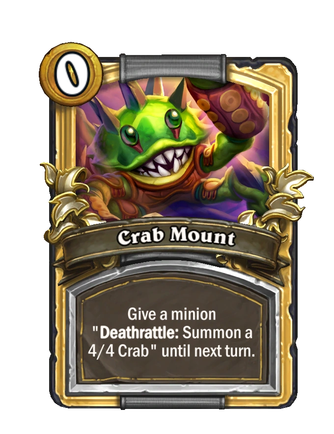 Battlegrounds/Crab Mount (golden) - Hearthstone Wiki