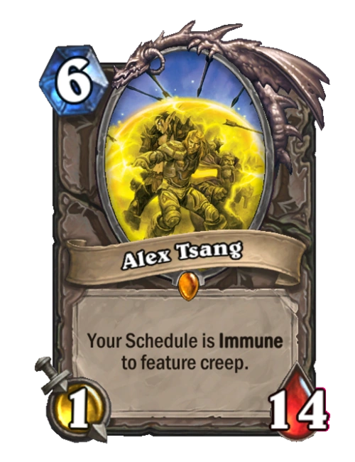 Alex Tsang (Credits card) - Hearthstone Wiki