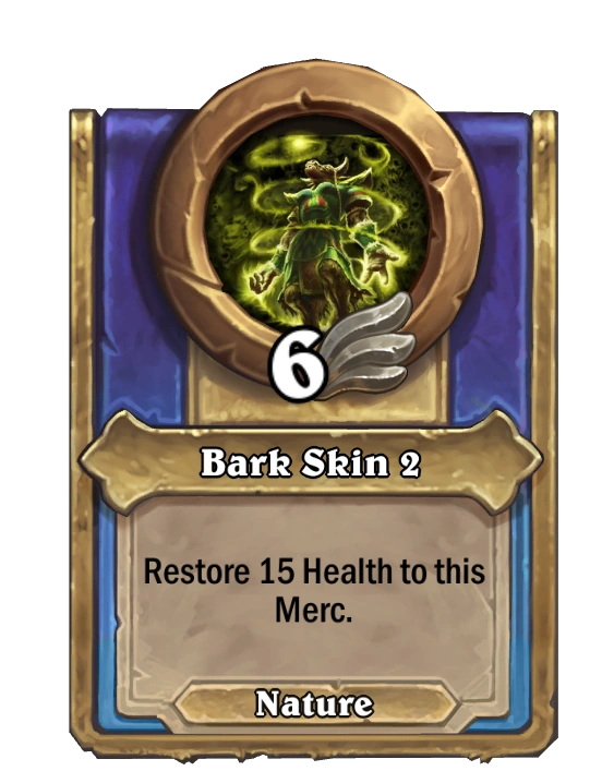Mercenaries/Bark Skin 2 - Hearthstone Wiki