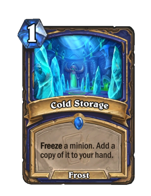 Cold Storage - Hearthstone Wiki