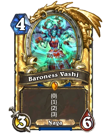 Baroness Vashj (boss) - Hearthstone Wiki