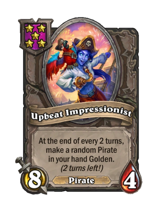 Battlegrounds/Upbeat Impressionist - Hearthstone Wiki