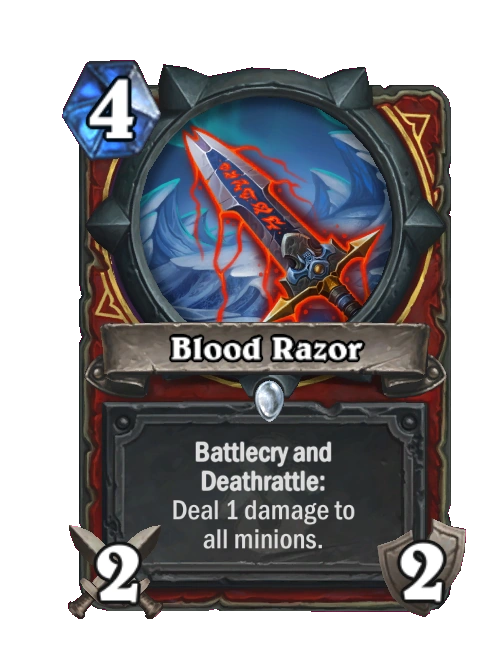 Blood Razor (Core) - Hearthstone Wiki