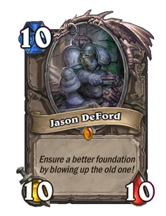 Jason DeFord - Hearthstone Wiki