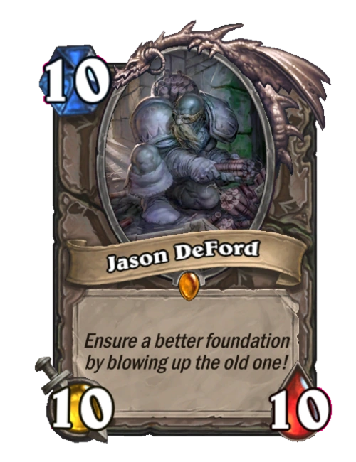 Jason DeFord - Hearthstone Wiki