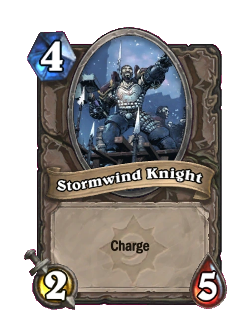 Stormwind Knight - Hearthstone Wiki