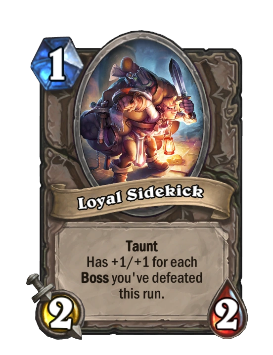Loyal Sidekick (boss) - Hearthstone Wiki