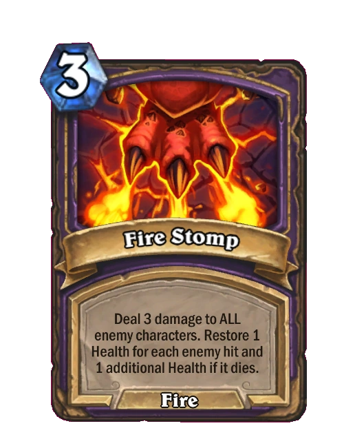 Fire Stomp - Hearthstone Wiki
