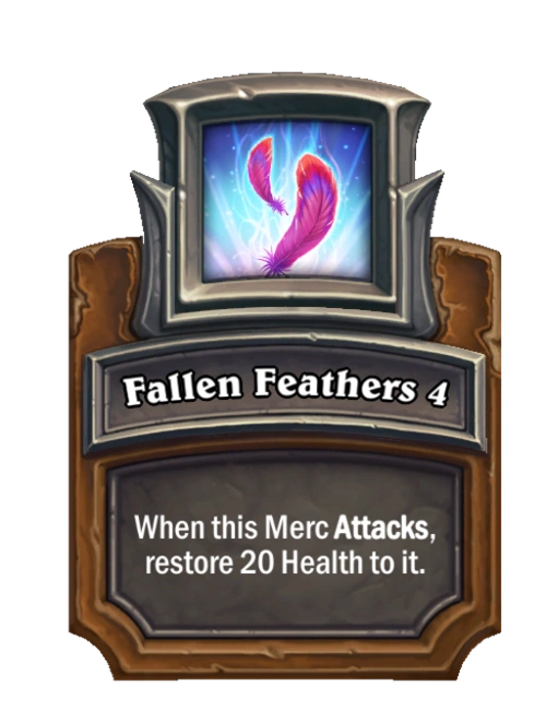 Mercenaries/Fallen Feathers 4 - Hearthstone Wiki