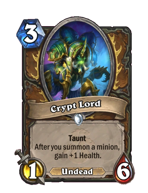 Crypt Lord (Core) - Hearthstone Wiki