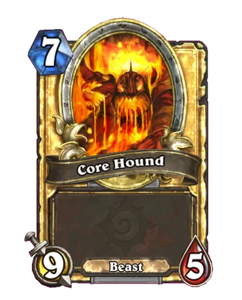 Core Hound - Hearthstone Wiki