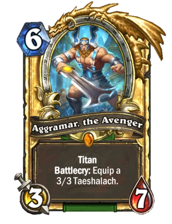 Aggramar, the Avenger - Hearthstone Wiki
