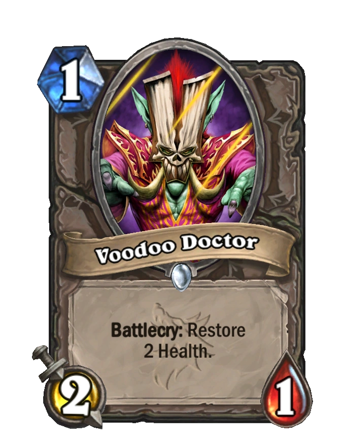Voodoo Doctor (Core) - Hearthstone Wiki