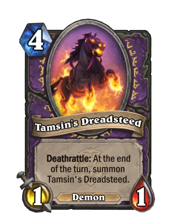 Tamsin's Dreadsteed - Hearthstone Wiki