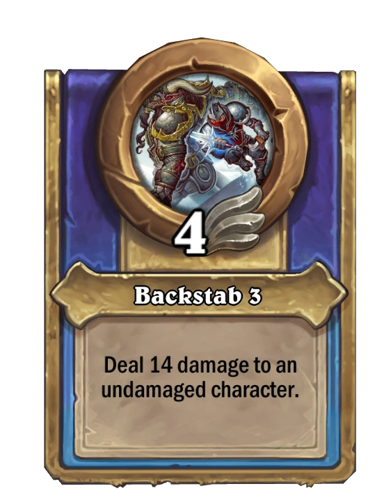Mercenaries/Backstab 3 - Hearthstone Wiki