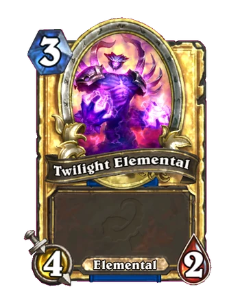 Twilight Elemental - Hearthstone Wiki