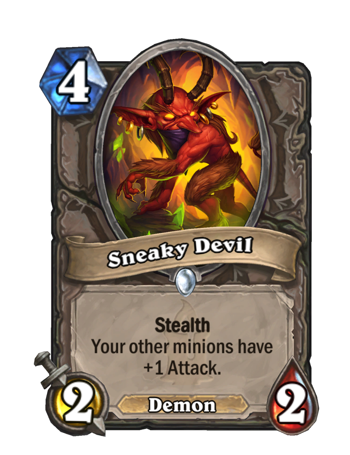 Sneaky Devil - Hearthstone Wiki