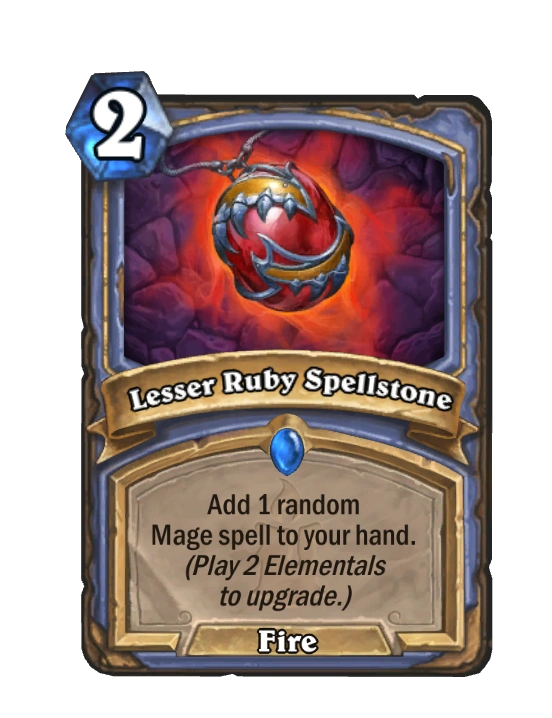 Ruby Spellstone - Hearthstone Wiki