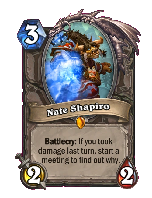 Nate Shapiro - Hearthstone Wiki